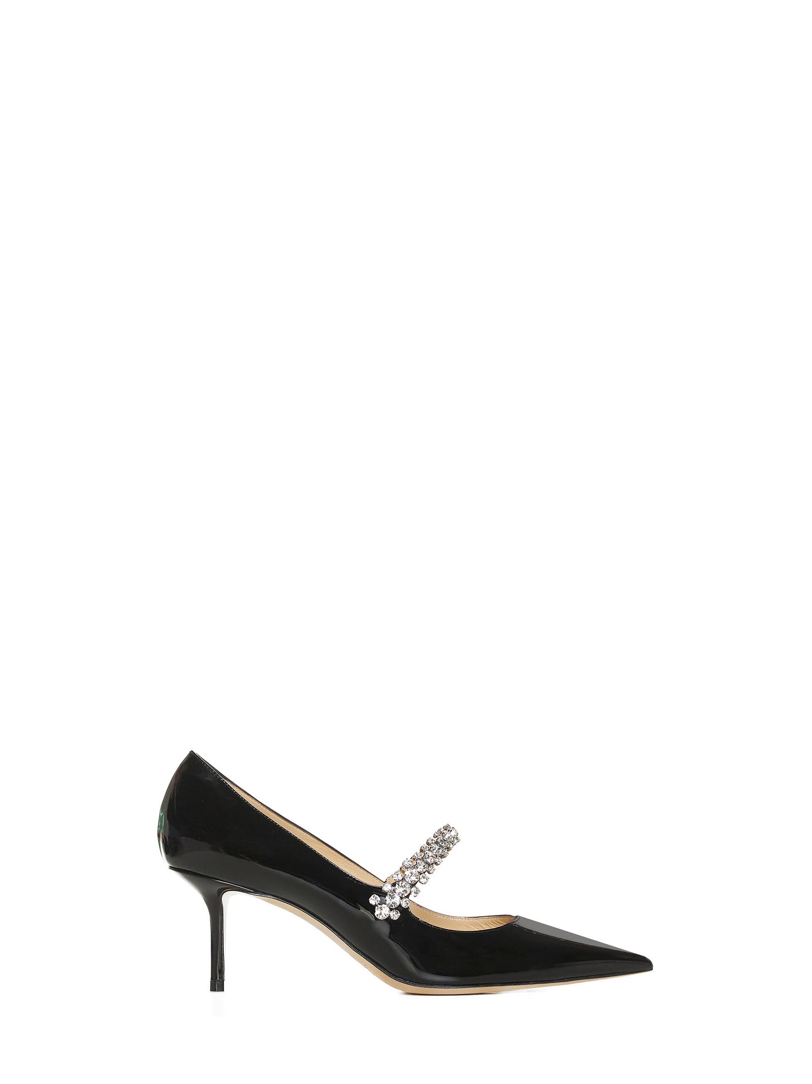 Bing 65 crystals patent leather pumps – Daniello.com