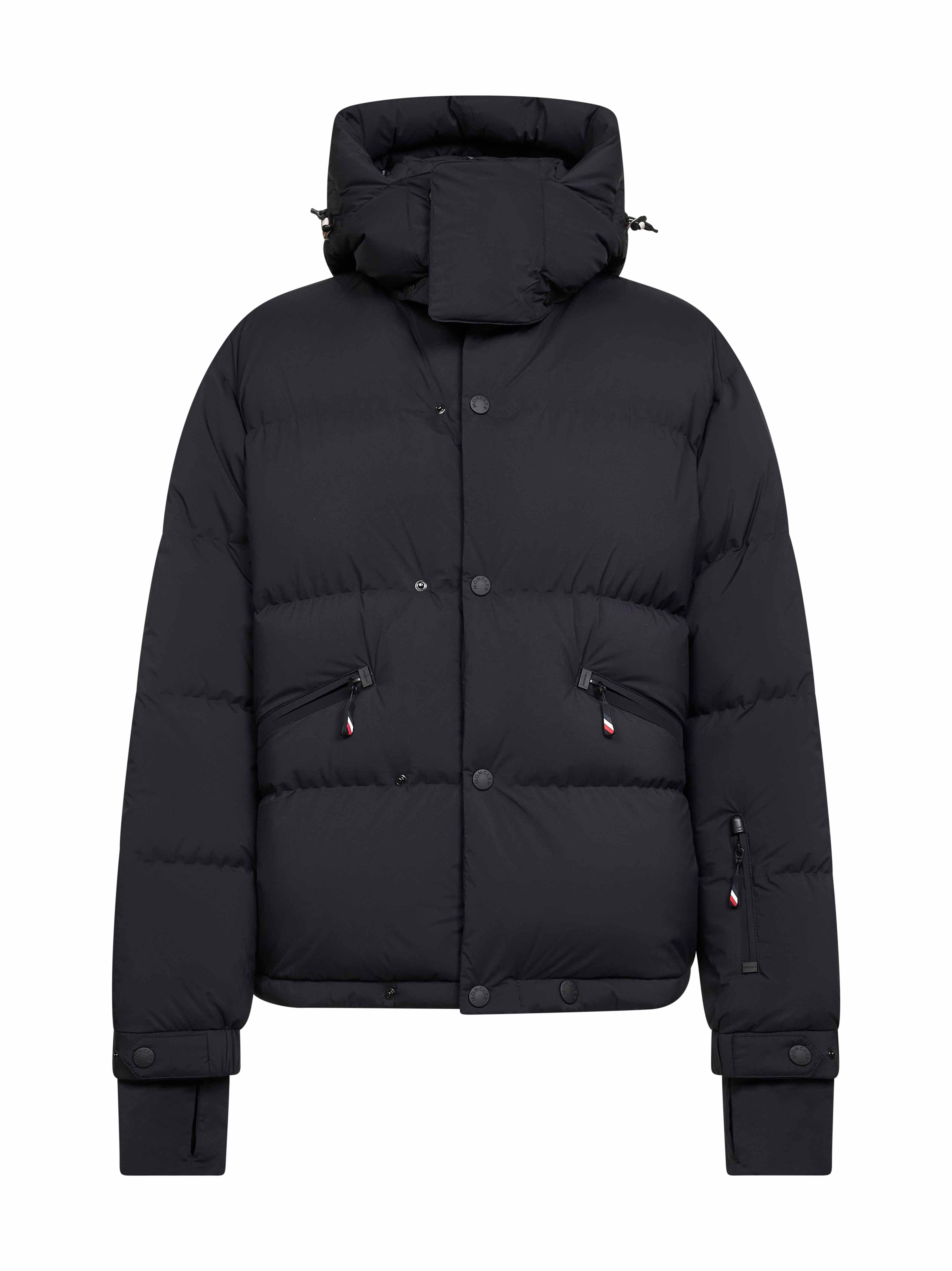 Black Coraia hooded ski jacket – Daniello.com