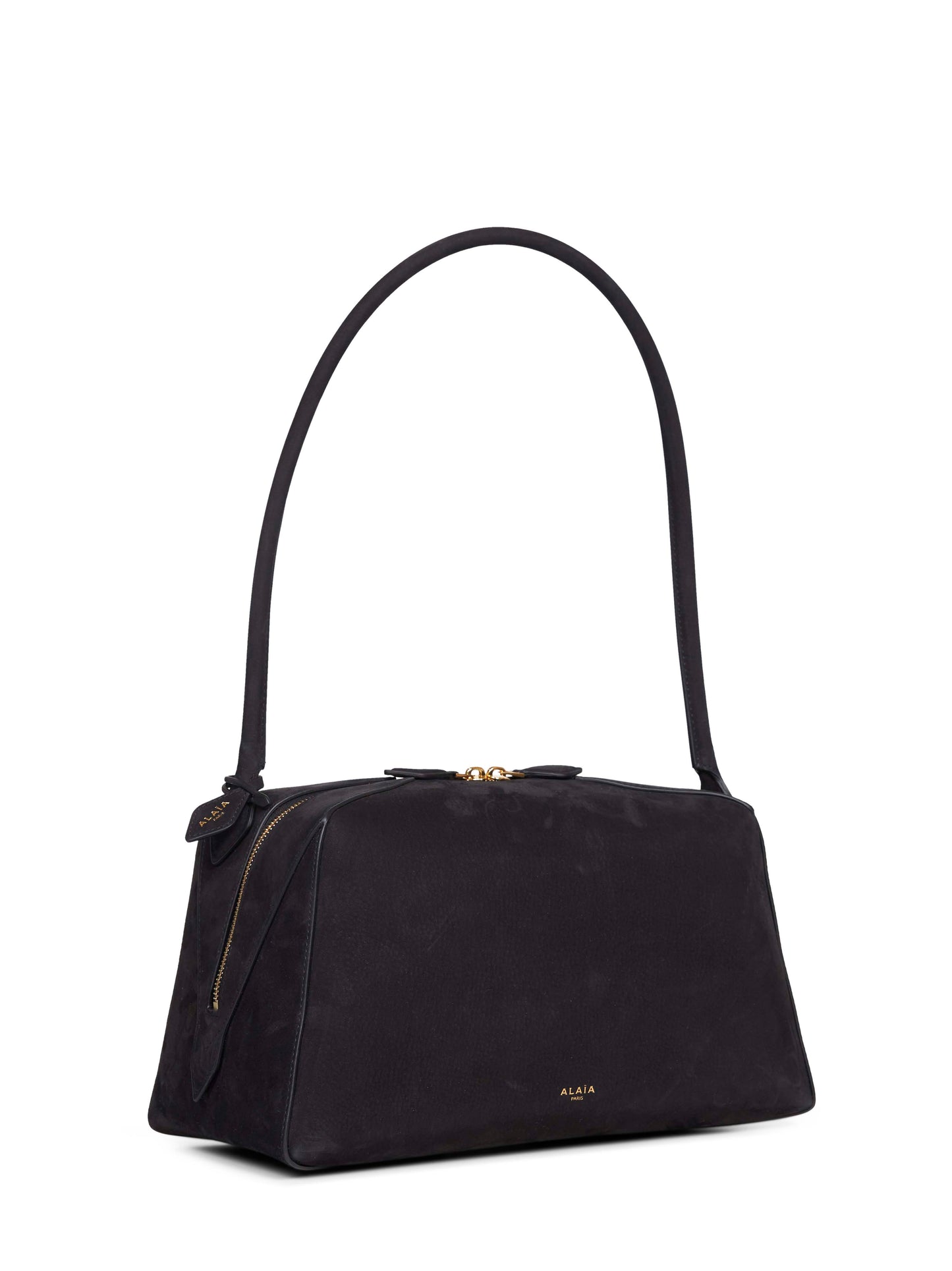 Black Le Bouledogue bowling shoulder bag – Daniello.com