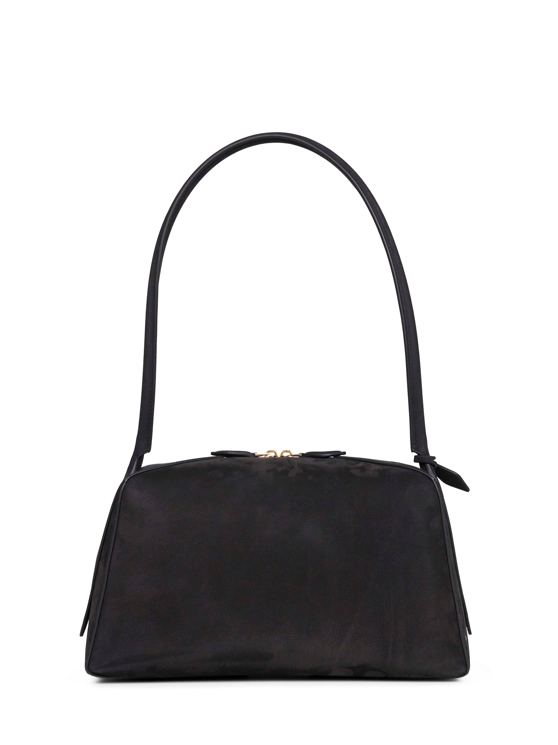 Black Le Bouledogue bowling shoulder bag – Daniello.com