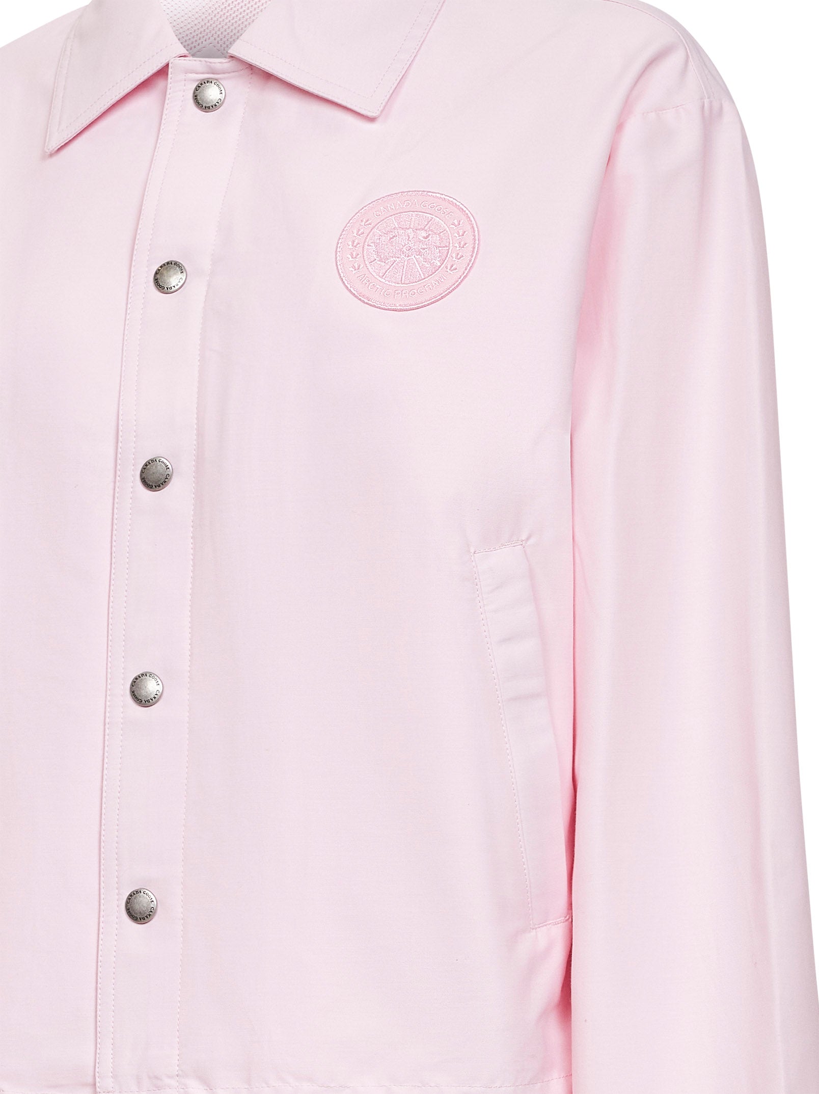 Pink wool blend Regency shirt jacket – Daniello.com