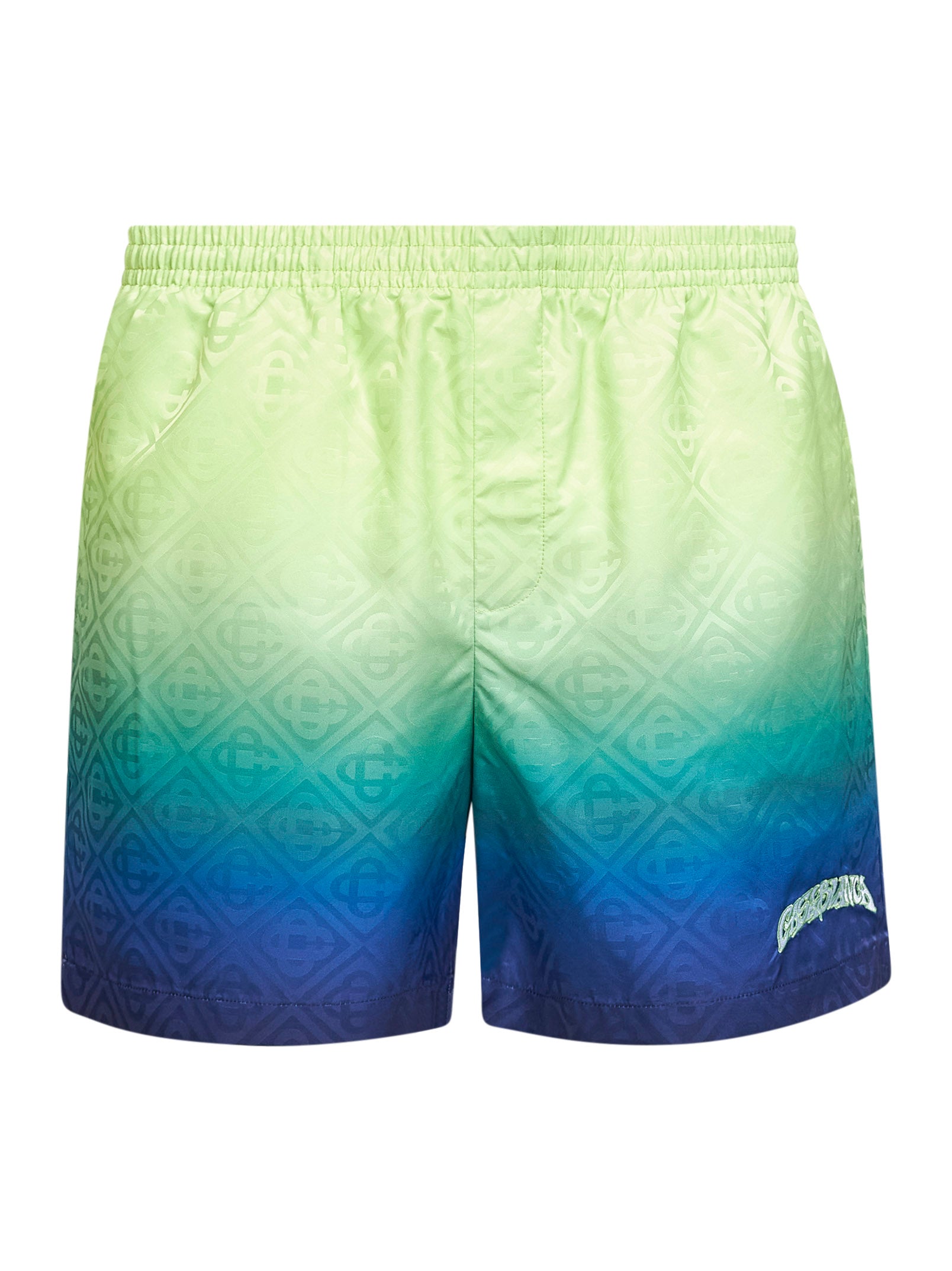 Multicolor Gradient Monogram swim shorts – Daniello.com