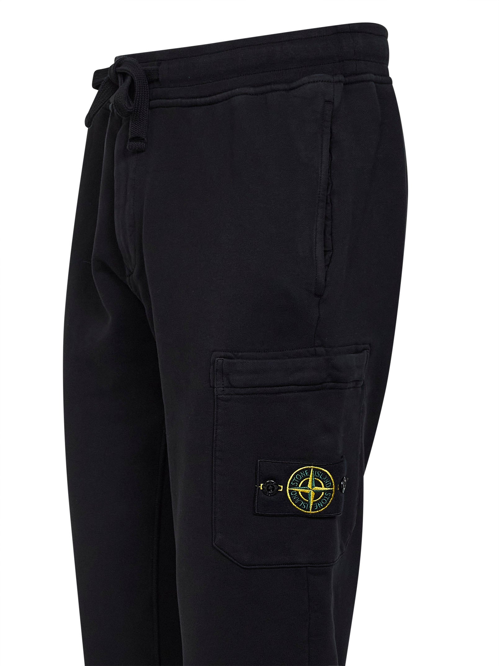 Black organic cotton jogger trousers – Daniello.com